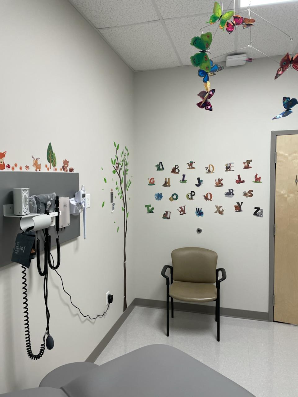 Our Pedi Exam Rooms - DMC Primary Care