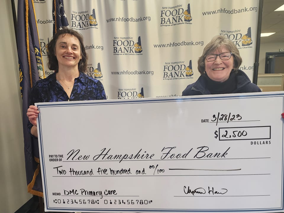 Dmc Donates To Nh Food Bank Dmc Primary Care